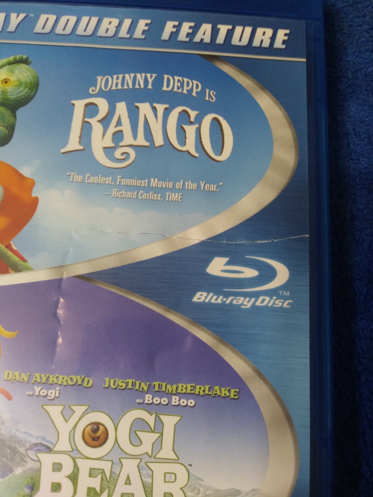 Rango / Yogi Bear (Blu-ray Disc, 2014, 2-Disc Set) | eBay