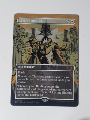 Leyline Binding - Textured Foil Mythic OTJ #66 Magic the Gathering MTG ...