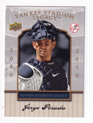 Jorge Posada 2008 Upper Deck Yankee Stadium Legacy Card #95 | eBay