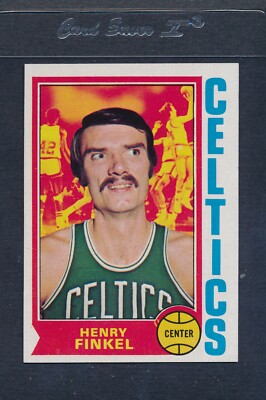 1974/75 Topps #118 Henry Finkel Celtics NM/MT *1598 | eBay
