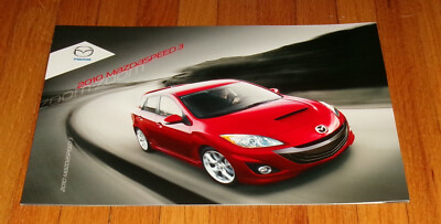 Original 2010 Mazda Mazdaspeed 3 Sales Brochure Catalog | eBay
