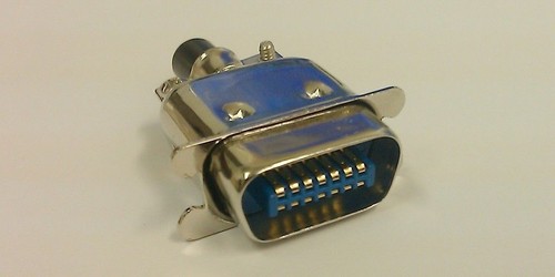 NEW 14 Pin Centronics Male Cable Mount Connector 57-30140 | eBay