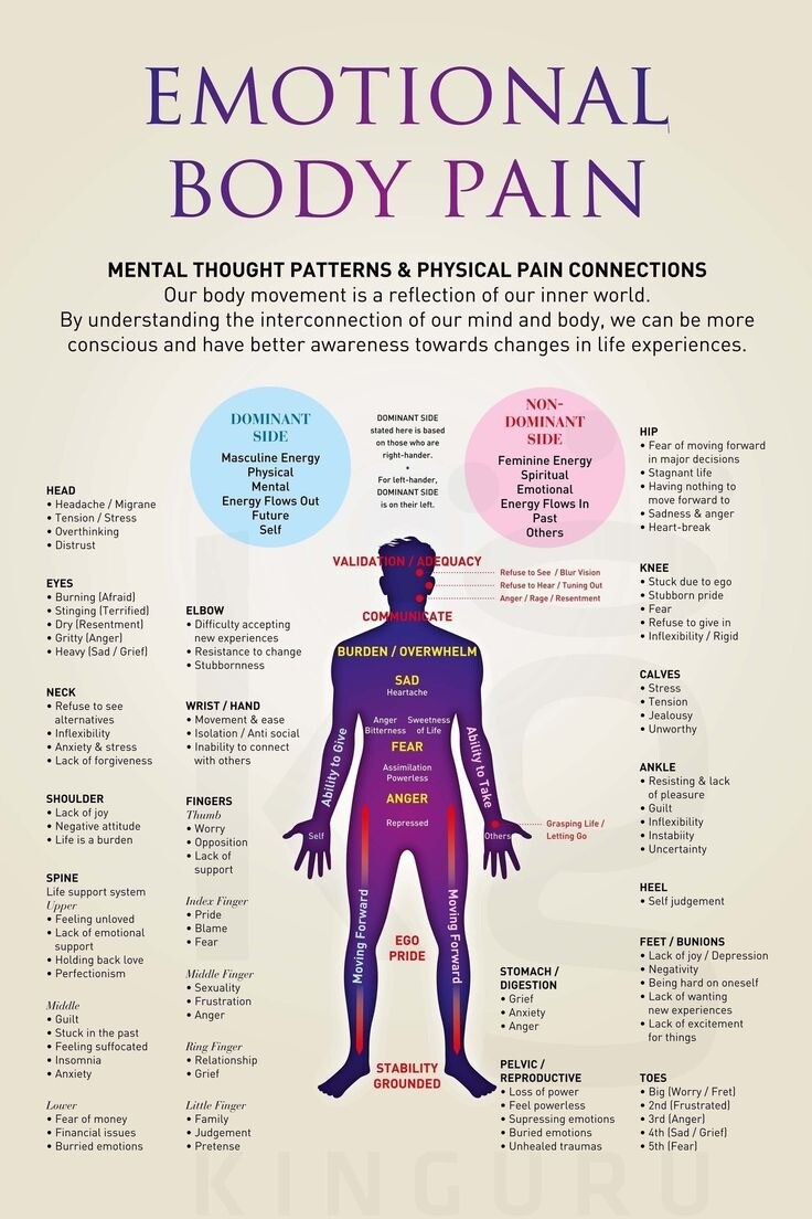 Anatomy Pain Diagram