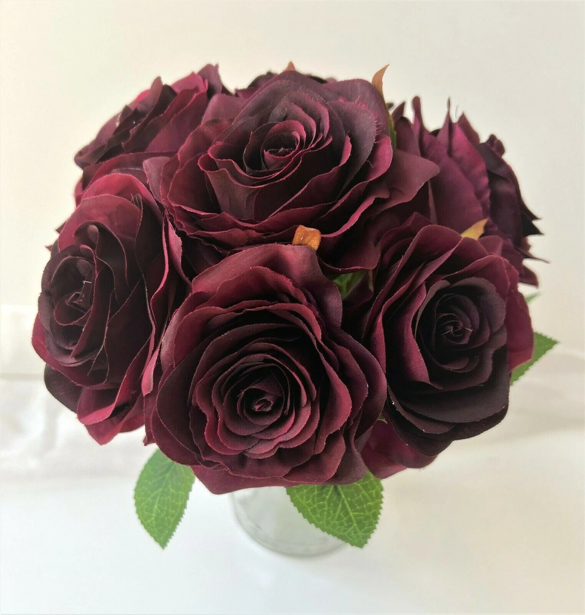 Dark Maroon Roses