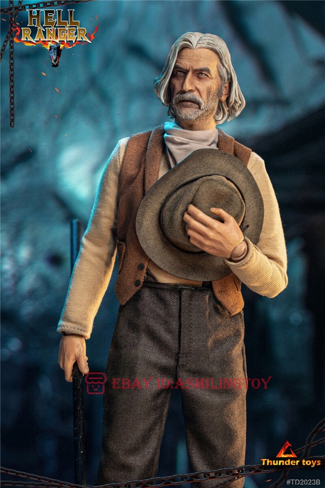 1/6 Thunder Toys Ghost Rider Hell Ranger TD2023B Carter Slade Action ...
