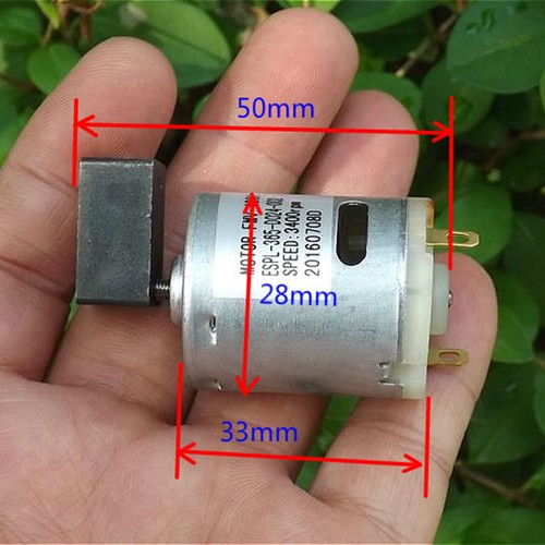 DC 12V-24V Super Chunk Shake Head RS-365 Strong Vibration Motor Feeder ...