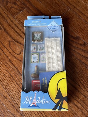 NEW RARE Madeline Living room Decor Set accessories sealed box | eBay