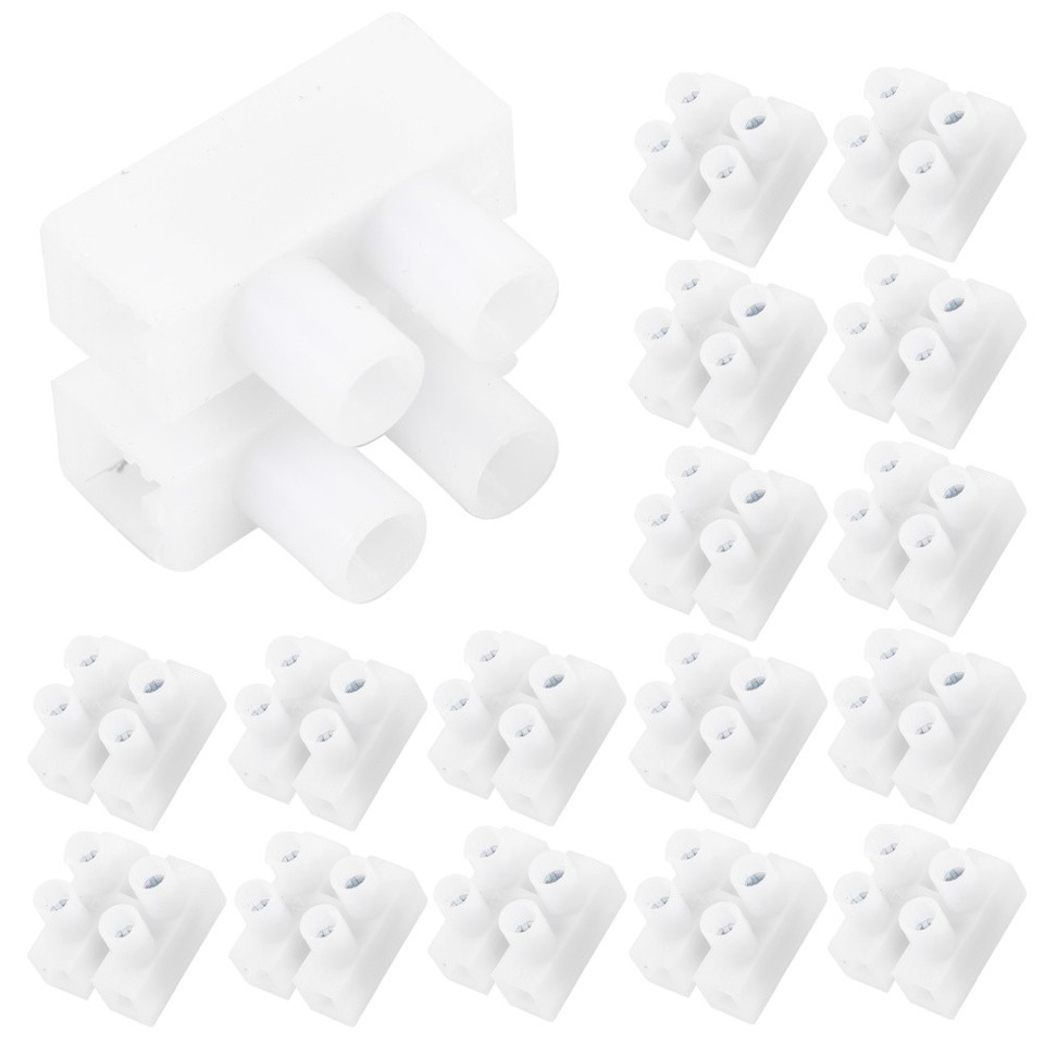 100 Pcs Wire Connector Quick Cable Clamp Splice Connectors Screw | eBay ...