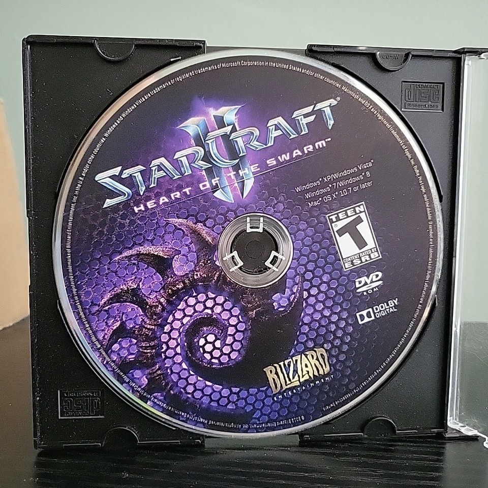 StarCraft II Heart Of the Swarm for PC - Disc only - 2012 Blizzard Game ...