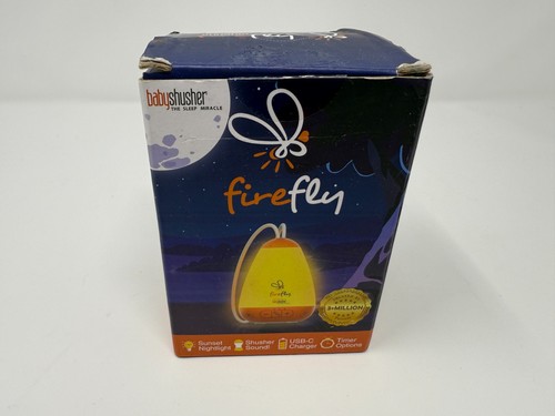 Baby Shusher Firefly Portable White Noise Sound Machine Nightlight Baby ...