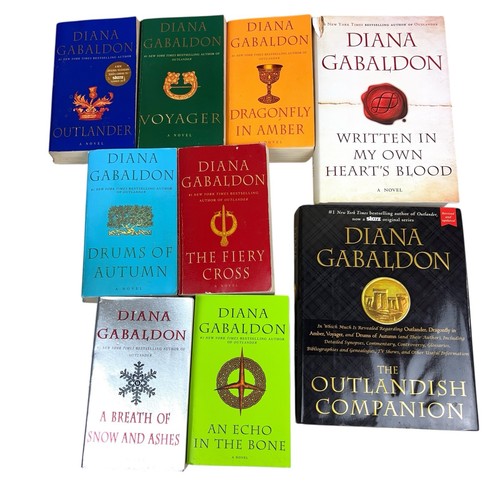 Outlander Book 1-8 Diana Gabaldon Paperback Complete Series Outlandish ...