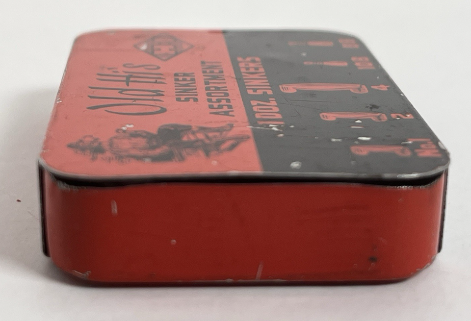 Old Hi's Tin Box of Fishing Sinkers Horrocks-Ibbotson Freshwater ...
