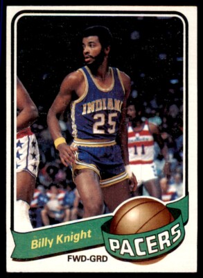 1979-80 TOPPS BILLY KNIGHT INDIANA PACERS #51 (T103) | eBay