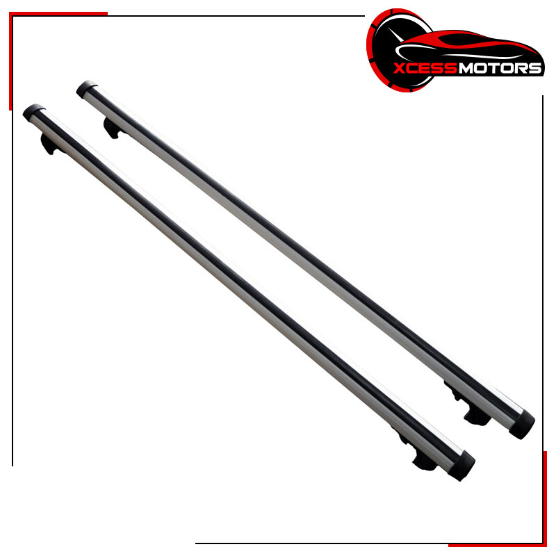 Fits Universal 53" Aluminum Adjustable Top Roof Rack Cross Bar Rail ...