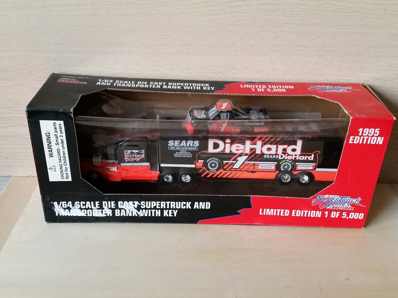 Sears Die Hard Supertruck 1/64 Scale Die Cast Bank | eBay