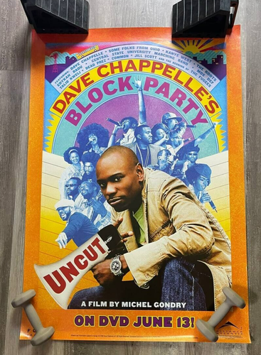 Dave Chappelle's Block Party movie poster /DVD release RARE | eBay
