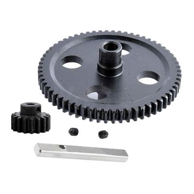 Homyl 2x Metal Main Gear & Pinion Gear Set for WLtoys 12428-BC 1/12 RC ...