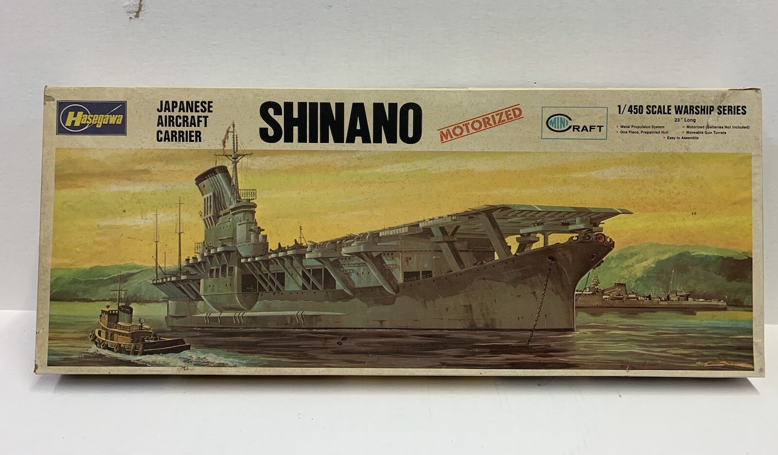 Hasegawa 1:450 IJN Aircraft Carrier Shinano Largest Carrier of WWII ...