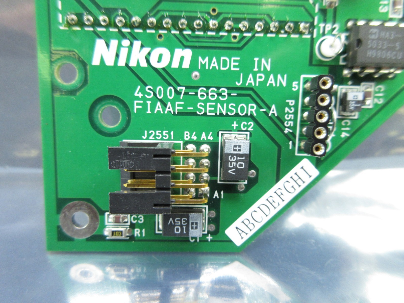 Nikon 4S007-663 FIAAF Sensor Interface Board PCB FIAAF-SENSOR-A NSR ...