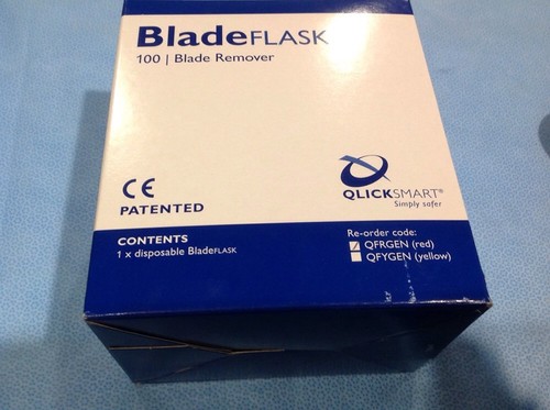 Qlicksmart BladeFlask Scalpel Blade Remover Ref QFRGEN | eBay