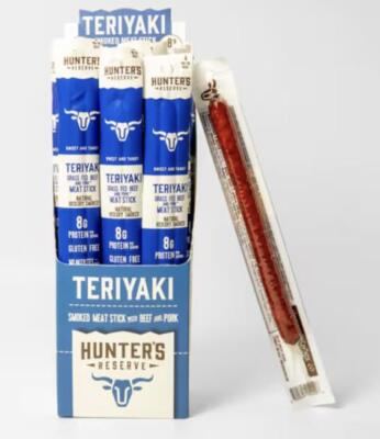 Hunters Reserve Beef Teriyaki .9oz Trail Sticks - Adventure you can ...