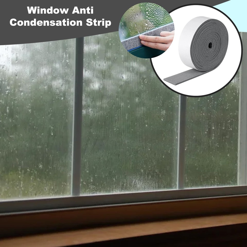 Window Condensation Strip Glass Water Absorbent Sticker Anti | eBay