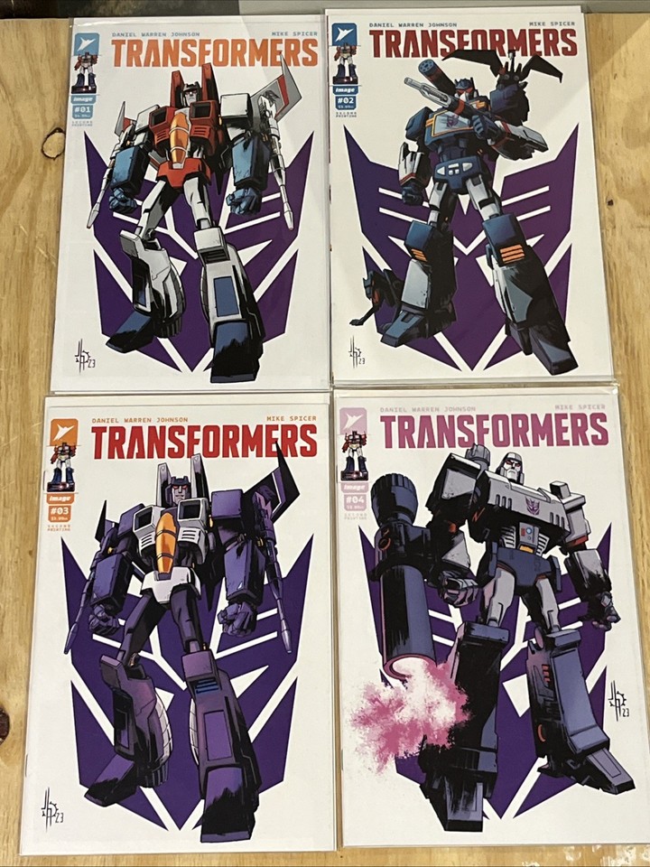 TRANSFORMERS Image 2023 Comic Set Complete 2nd Printing Decepticon ...