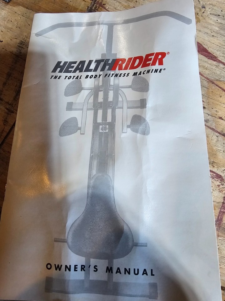 AeROBIC Rider - The TOTAL BODY FITNESS EXERCISE MACHINE by HEALTHRIDER ...