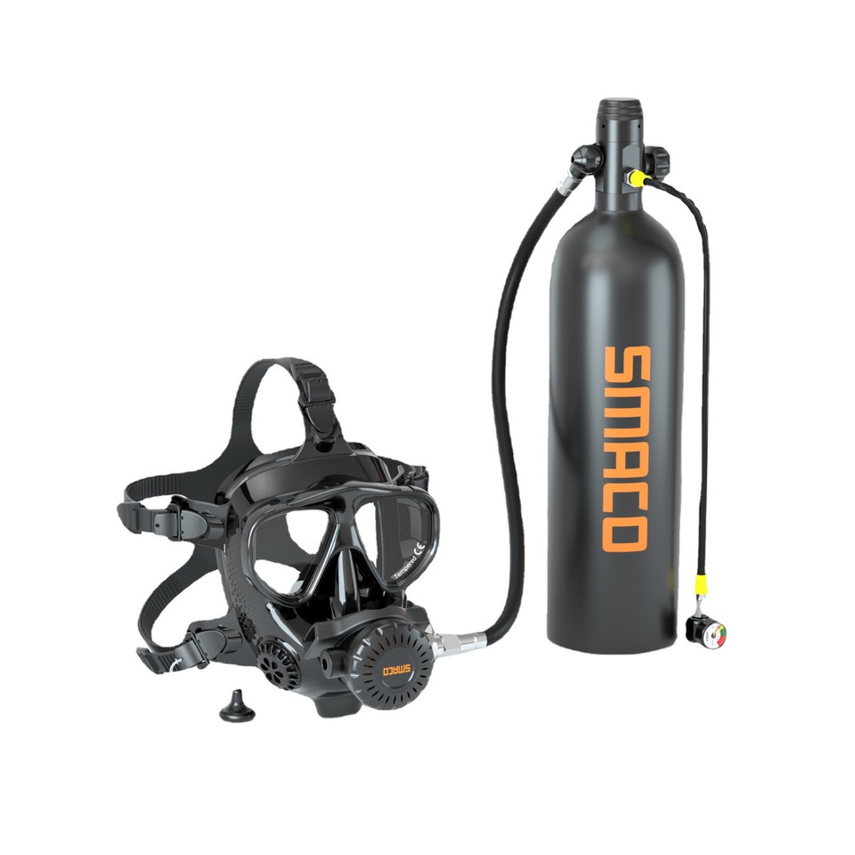 Double 2L Diving Scuba Tank BCD Filling Adapter Air Compressor Full ...