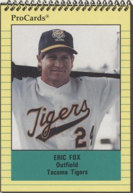 1991 ProCards Minor League - Eric Fox #2317 (RC) for sale online | eBay