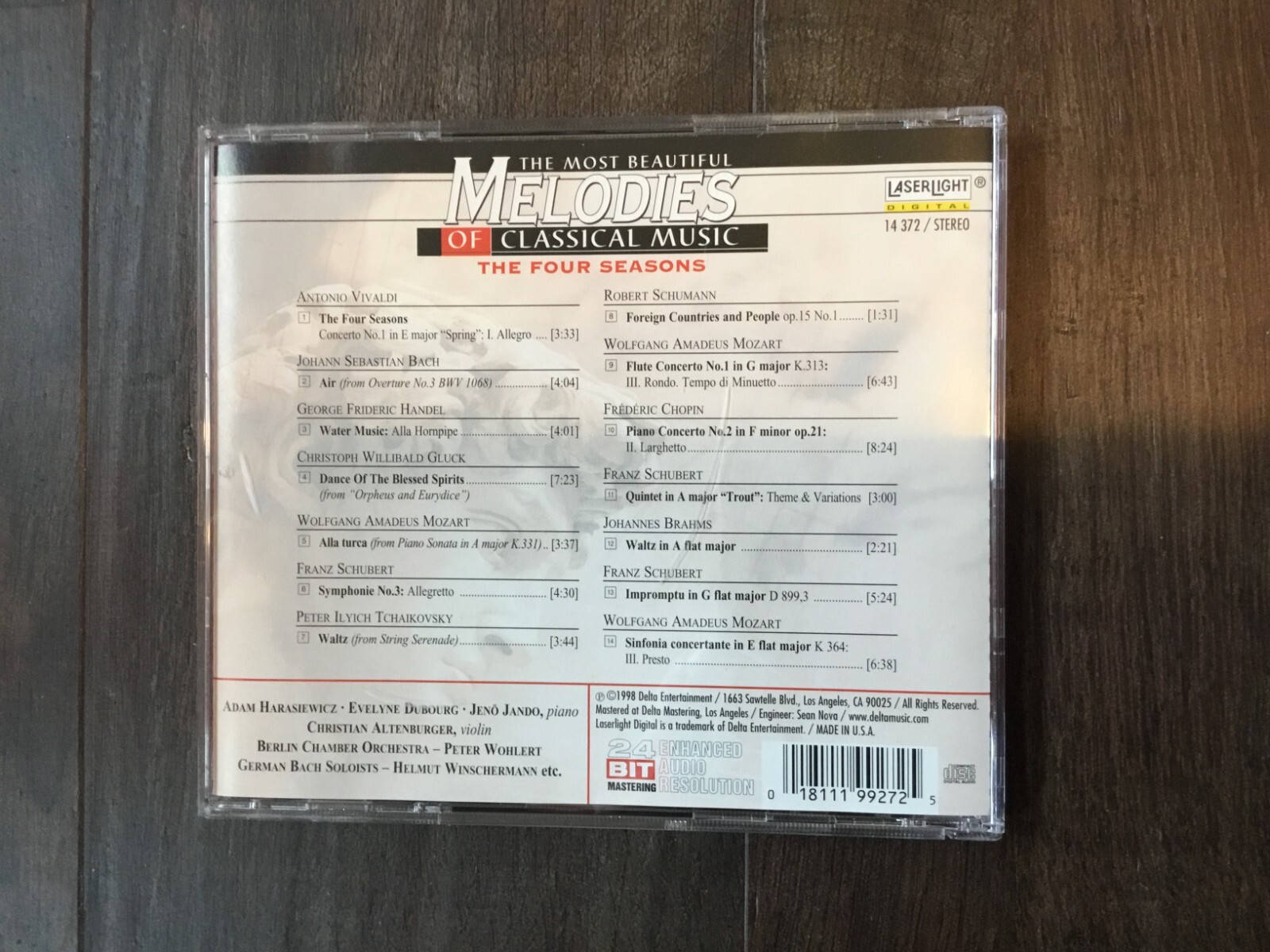 The Most Beautiful Melodies of Classical Music 5-CD Set | eBay