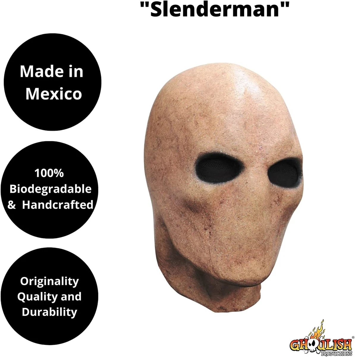Slender Man Costume Mask