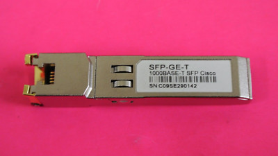 CISCO SFP-GE-T 1000BASE SFP RJ45 Transceiver Module Compatible with ...