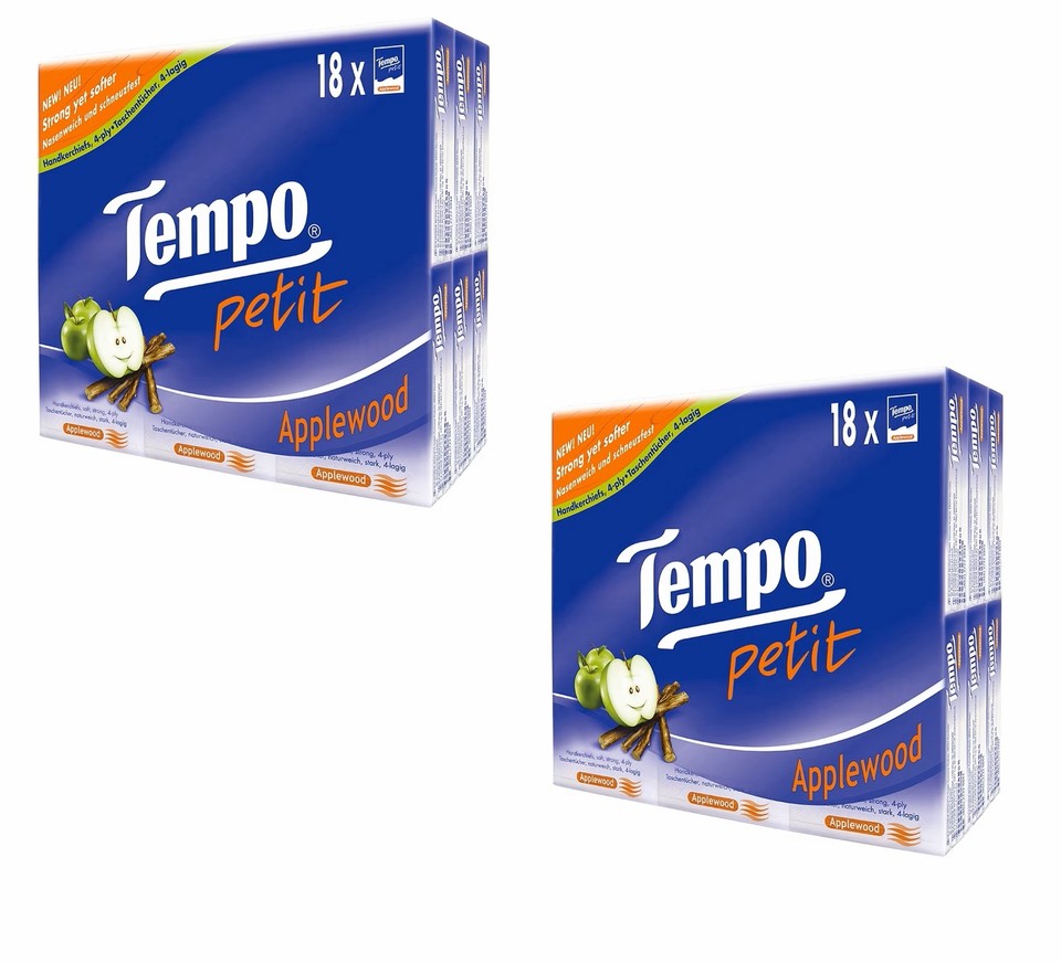 Tempo Tissues Petit (Hong Kong Retail Versions) 36 Packs Free Ship from ...