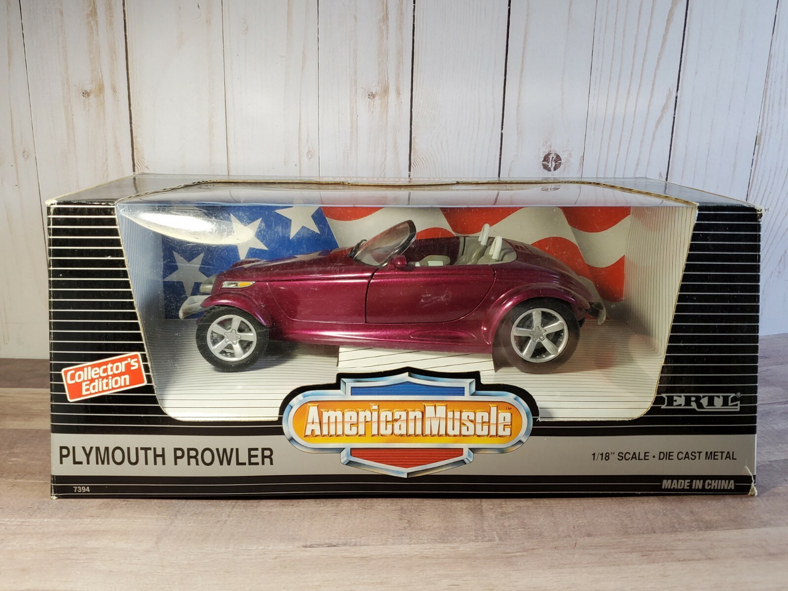 Ertl American Muscle Plymouth Prowler Concept Car 1:18 Scale 1995 ...