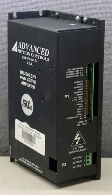 AMC Advanced Motion Controls BD25A20ACB Brushless PWM Servo Amplifier ...