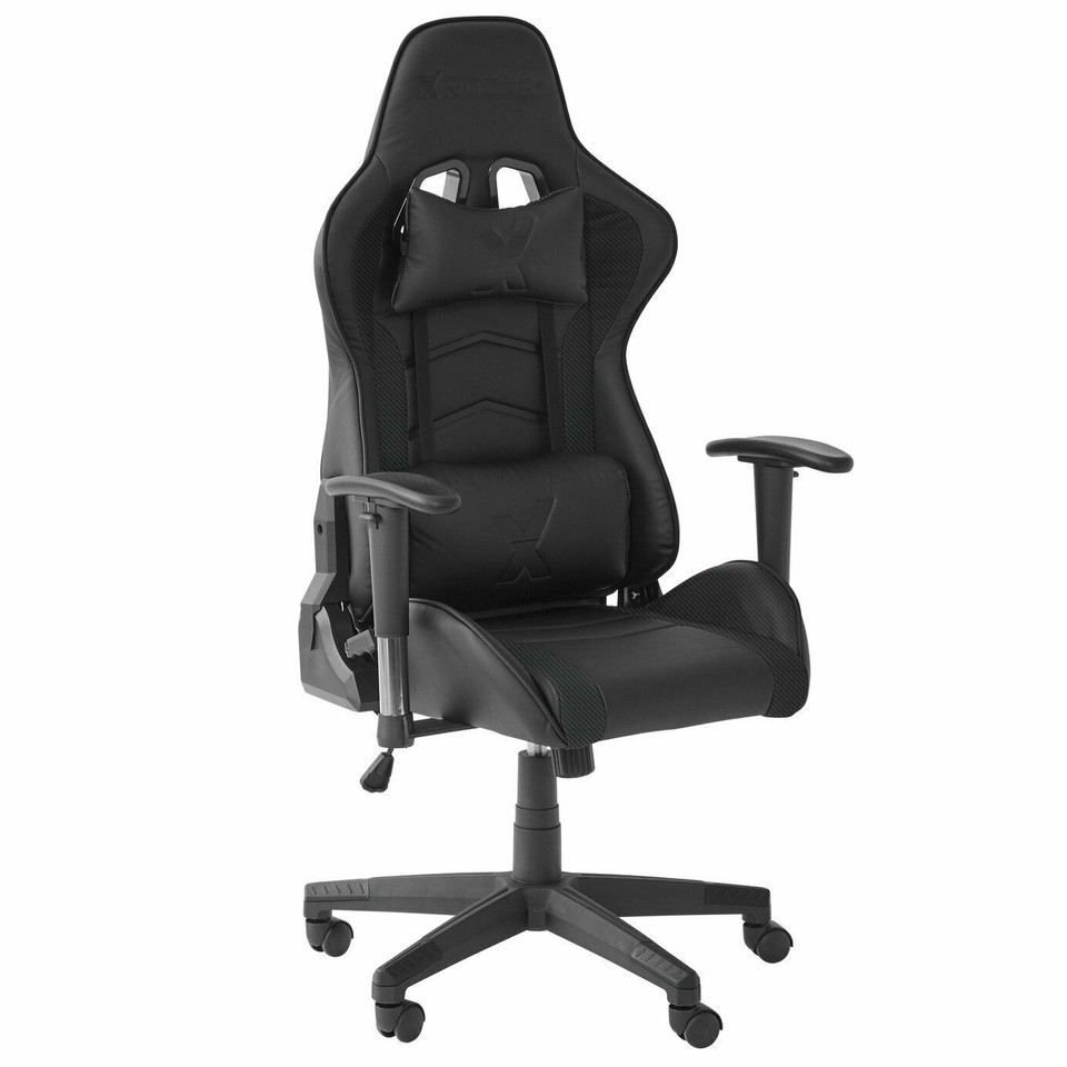 New X Rocker Alpha eSports Faux leather Ergonomic Office Gaming Chair ...
