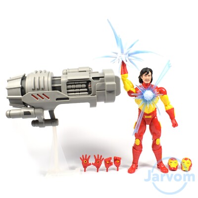 Marvel Legends 6" Inch Hasbro Pulse Plasma Cannon Iron Man Loose ...
