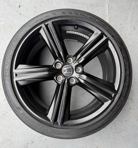 2024 19" Honda Accord OEM Black Sport Wheel Rim Tire 60307 190340 2022 ...