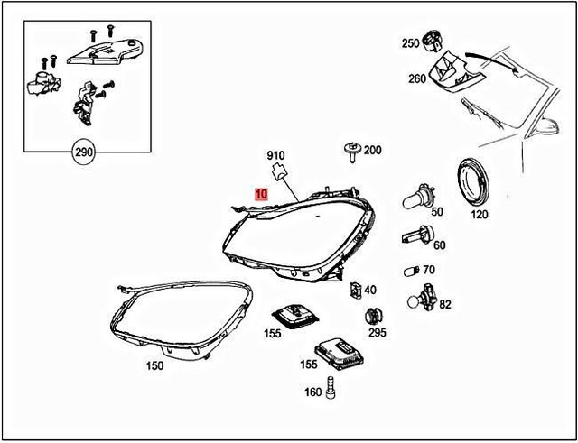 Mercedes-Benz 2048204039 for sale online | eBay