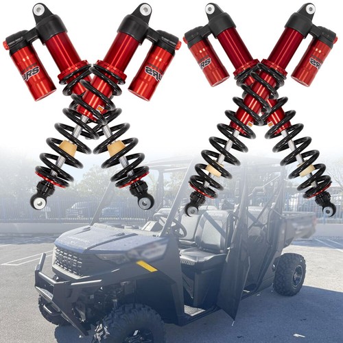 UPGRADED FRONT + REAR SHOCKS ABSORBERS SET FOR POLARIS RANGER 570 1000 ...