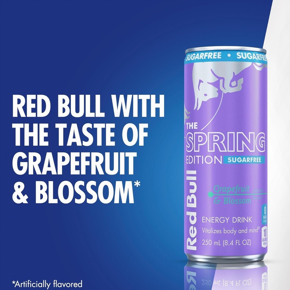 Red Bull The Spring Edition Sugar Free Energy Drink 8.4 fl oz Can | eBay