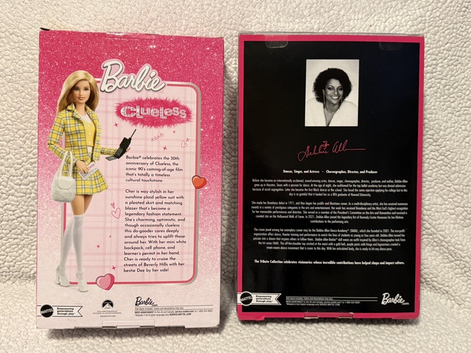 LOT Barbie Signature DEBBIE ALLEN & Cher from CLUELESS (New, Sealed) | eBay