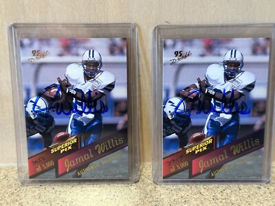1995 Superior Pix /5000 Jamal Willis #18 Autograph Rookie Card | eBay