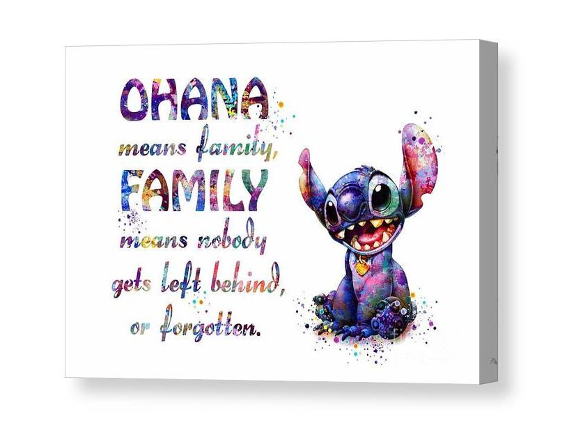 Stitch Ohana Drawing