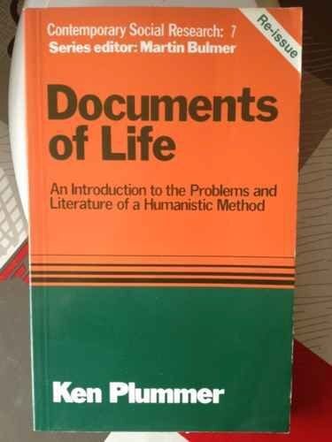 DOCUMENTS OF LIFE: AN INTRODUCTION TO THE PROBLEMS AND By Kenneth ...