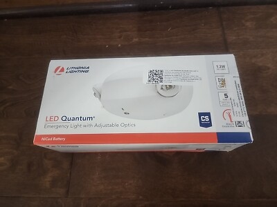 Lithonia Lighting ELM2L M12 LED Quantum Emergency Light - White ...