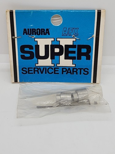 1972 AURORA AFX SUPER II ALUMINUM REAR WHEELS & WRENCH SLOT CAR MINT ...