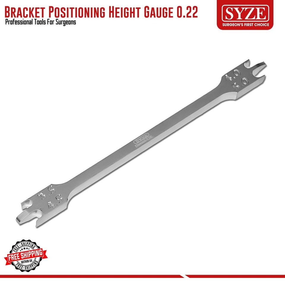 Dental Teeth Bracket Height Positioning Measurement Gauge Orthodontics ...