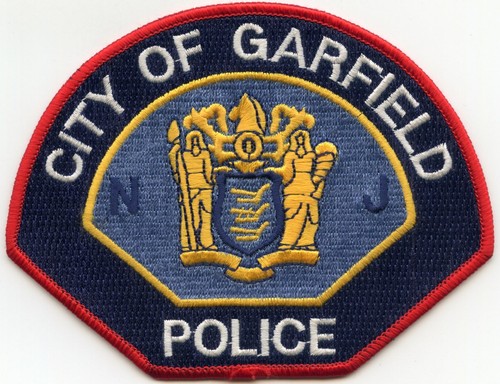 GARFIELD NEW JERSEY NJ Red Border POLICE PATCH | eBay
